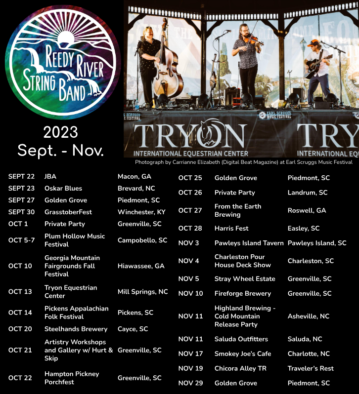 Shows | Reedyriverstringband